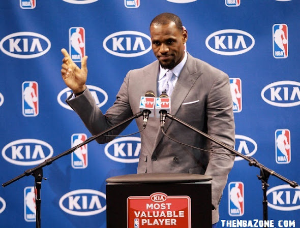 Lebron James Wins Mvp 2012 Nba Most Valuable Player Award Lebron